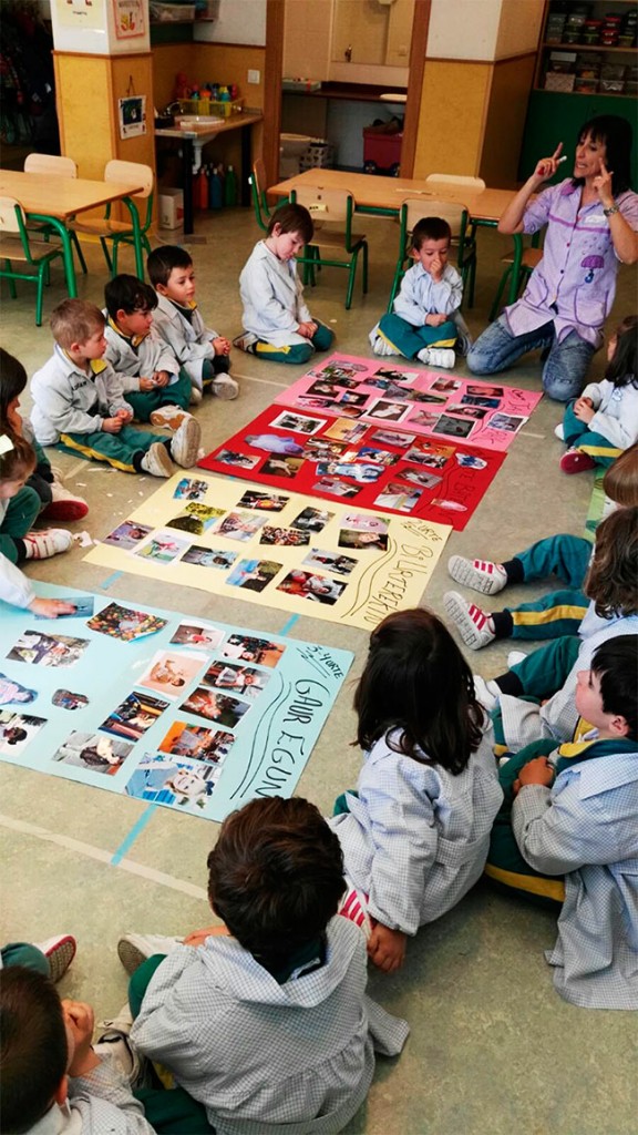 actividades en el aula de educación infantil - Madre de Dios Ikastetxea